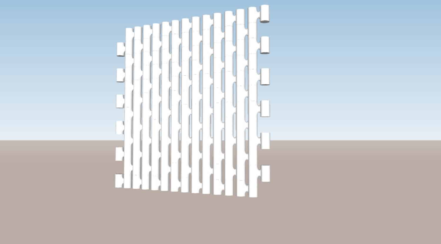 Mur droit module Link | VADUZ - Wowevent : diviseur salle événementielle